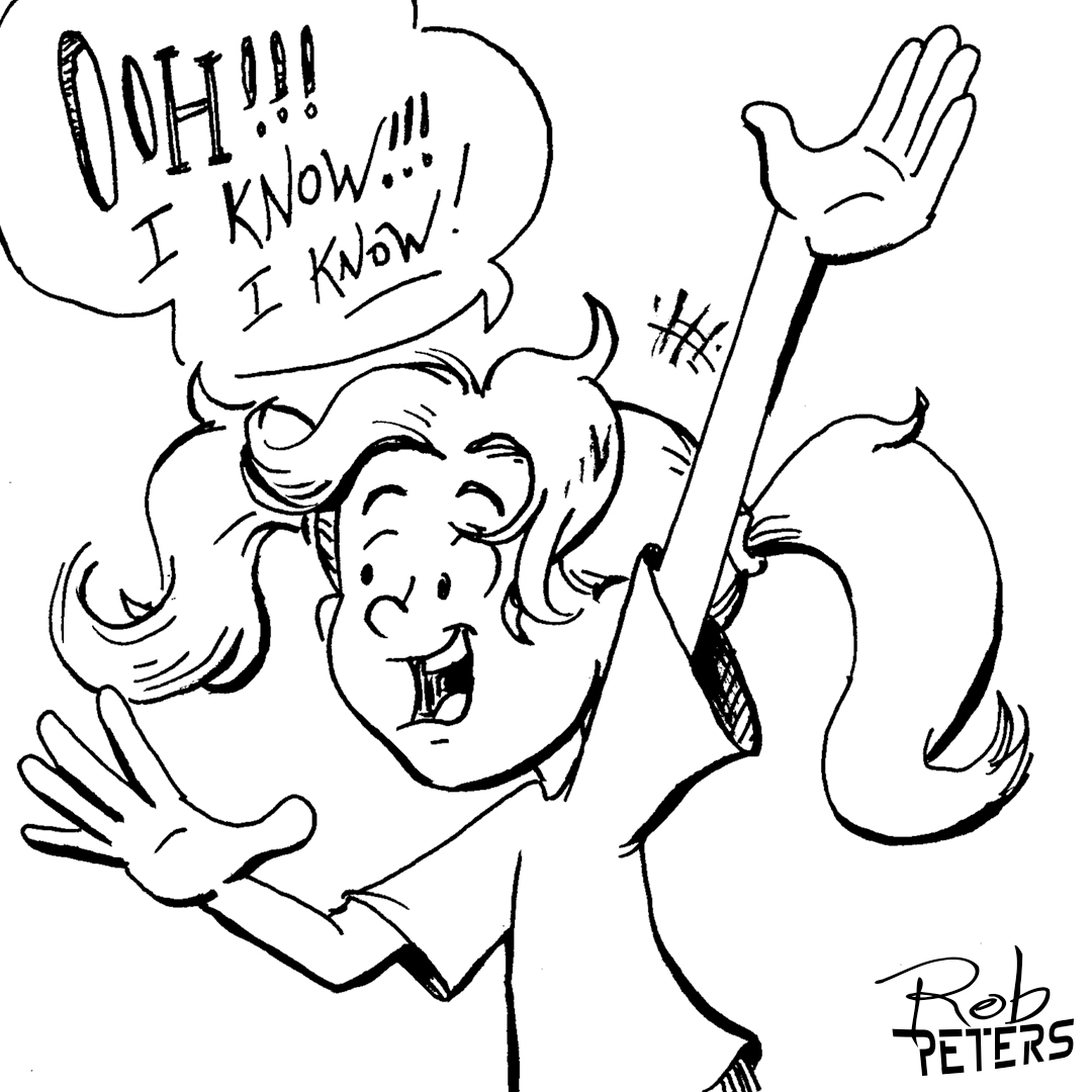 Daily Drawing: Kids in School 7 - Rob Peters Illustration BlogRob ...