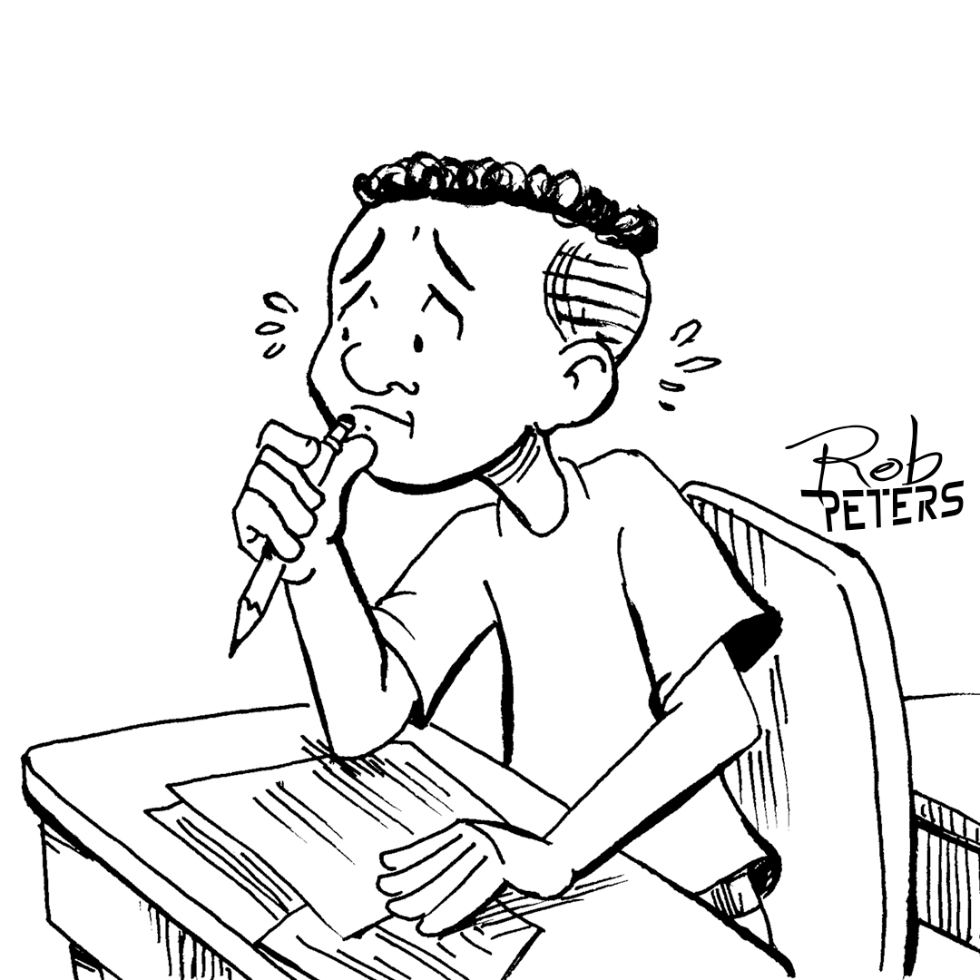 Daily Drawing: Kids in School 12 - Rob Peters Illustration BlogRob ...
