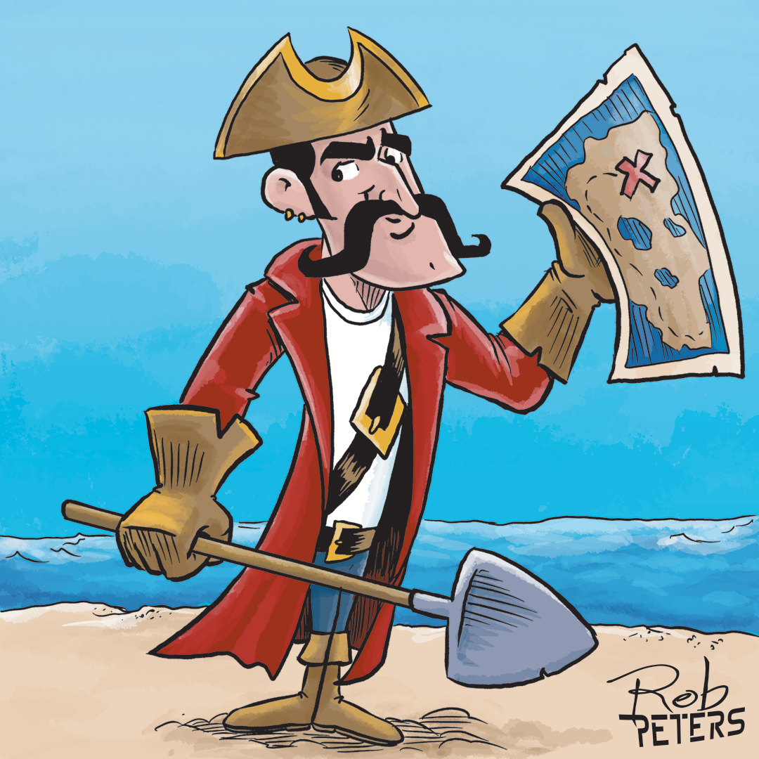 Daily Drawing: Pirate 3 - Rob Peters Illustration BlogRob Peters ...