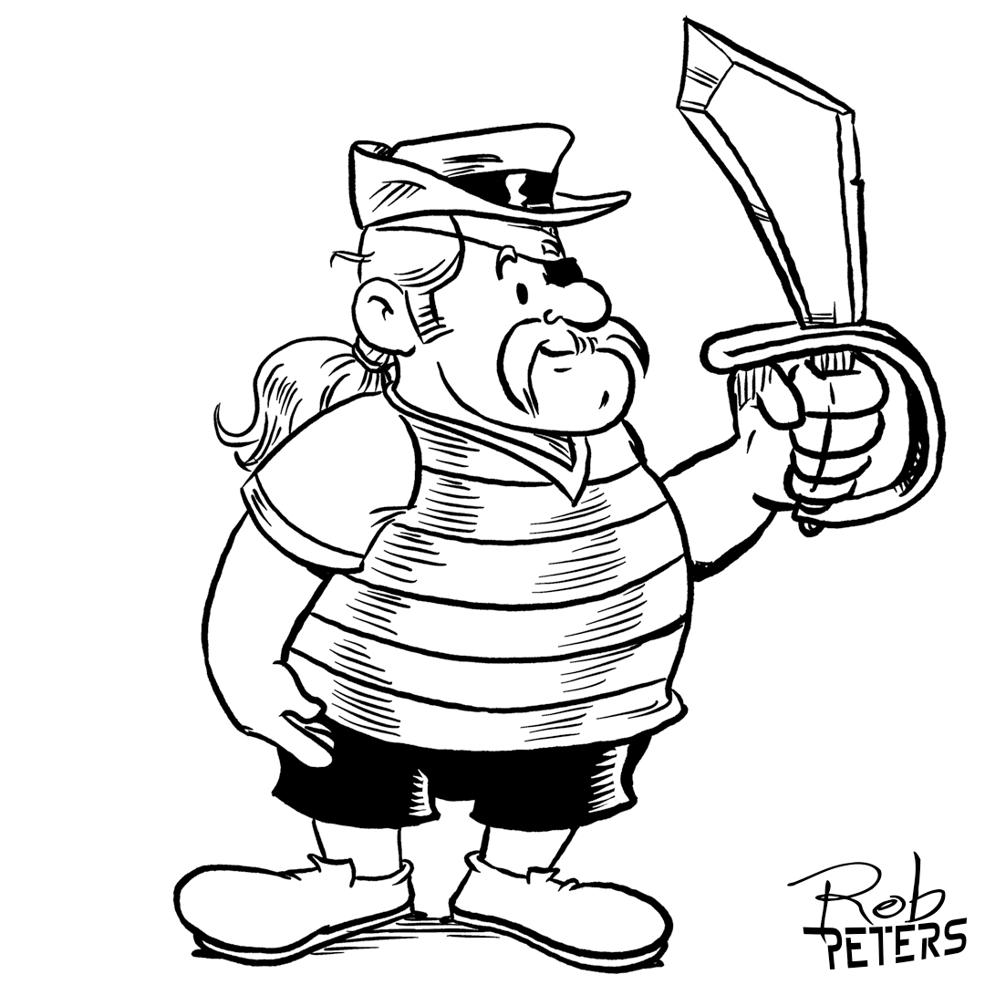 Daily Drawing: Pirate 11 - Rob Peters Illustration BlogRob Peters ...