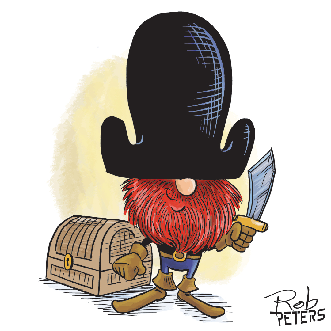 Daily Drawing: Pirate 13 - Rob Peters Illustration BlogRob Peters ...
