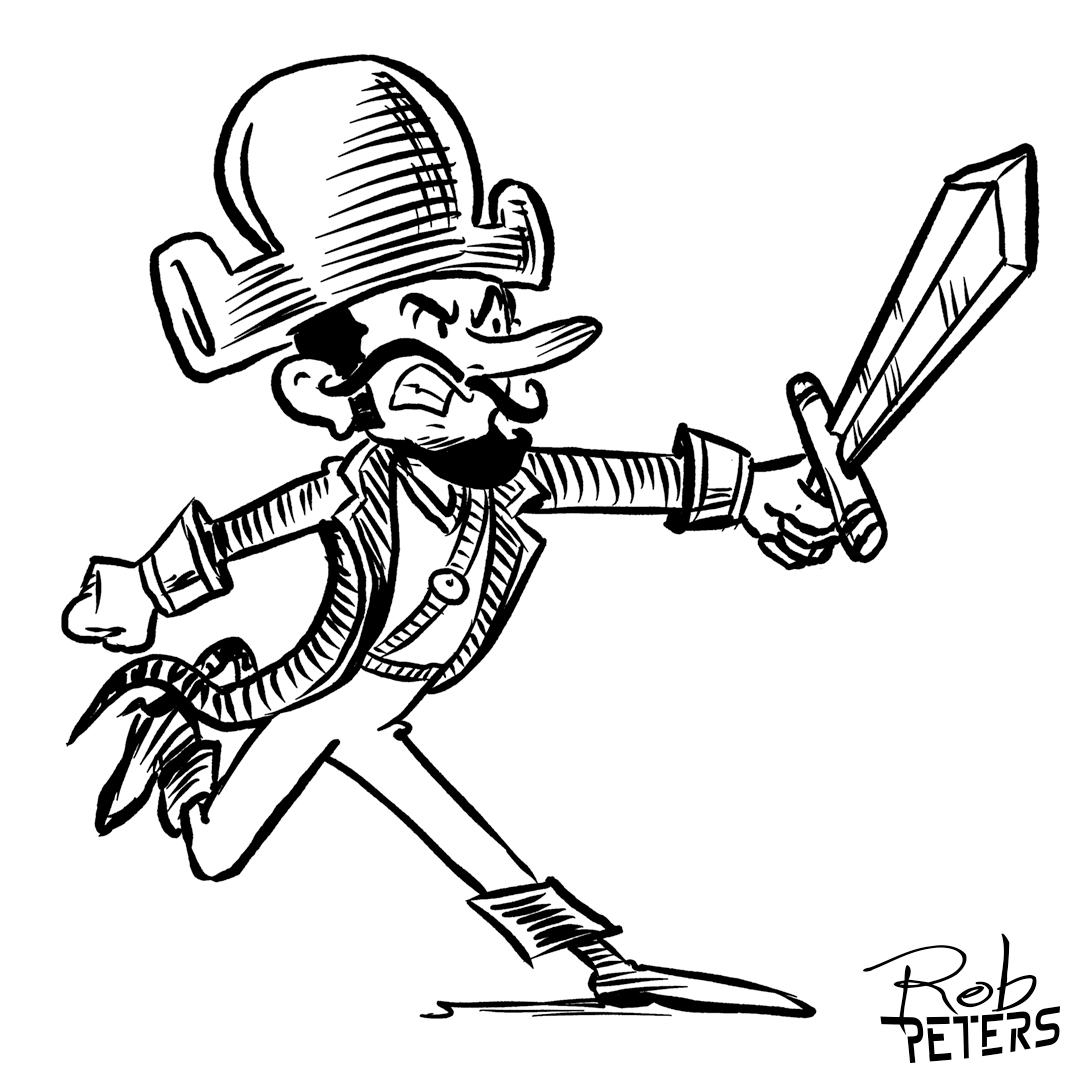 Daily Drawing: Pirate 15 - Rob Peters Illustration BlogRob Peters ...