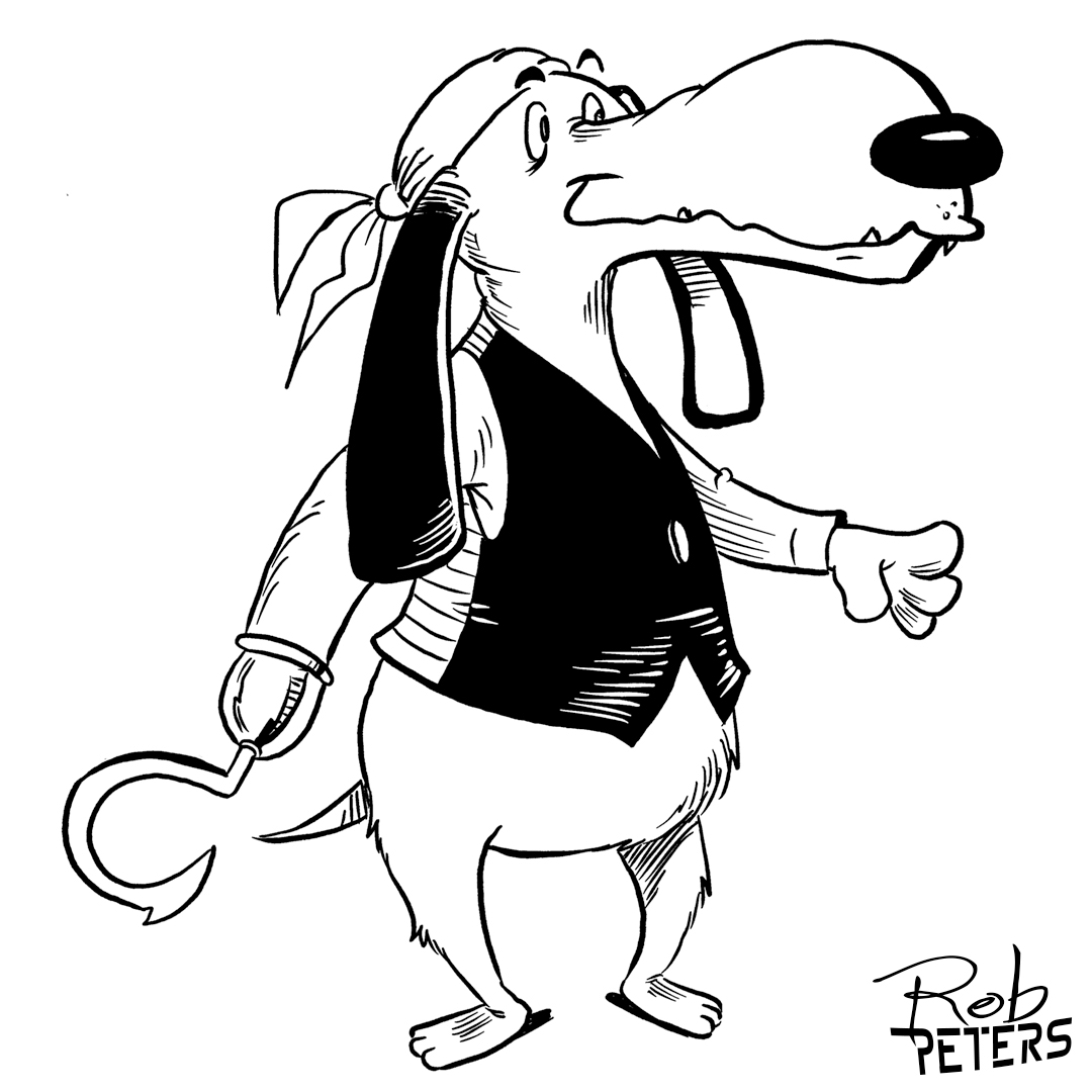 Daily Drawing: Pirate 16 - Rob Peters Illustration BlogRob Peters ...
